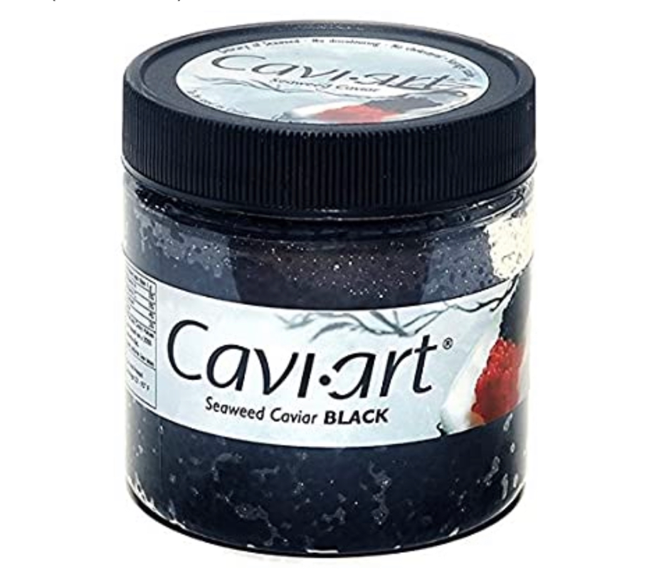 Caviart, Vegan Black Caviar (100g) | Riverdel, The Original Vegan Cheese Monger