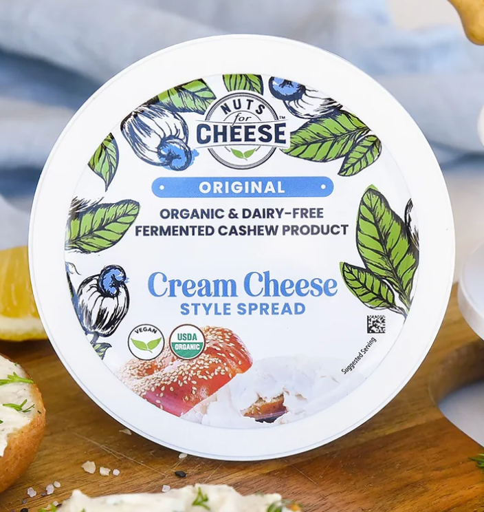 Nuts for Cheese Cream Cheese, 7.4oz | Riverdel, The Original Vegan ...