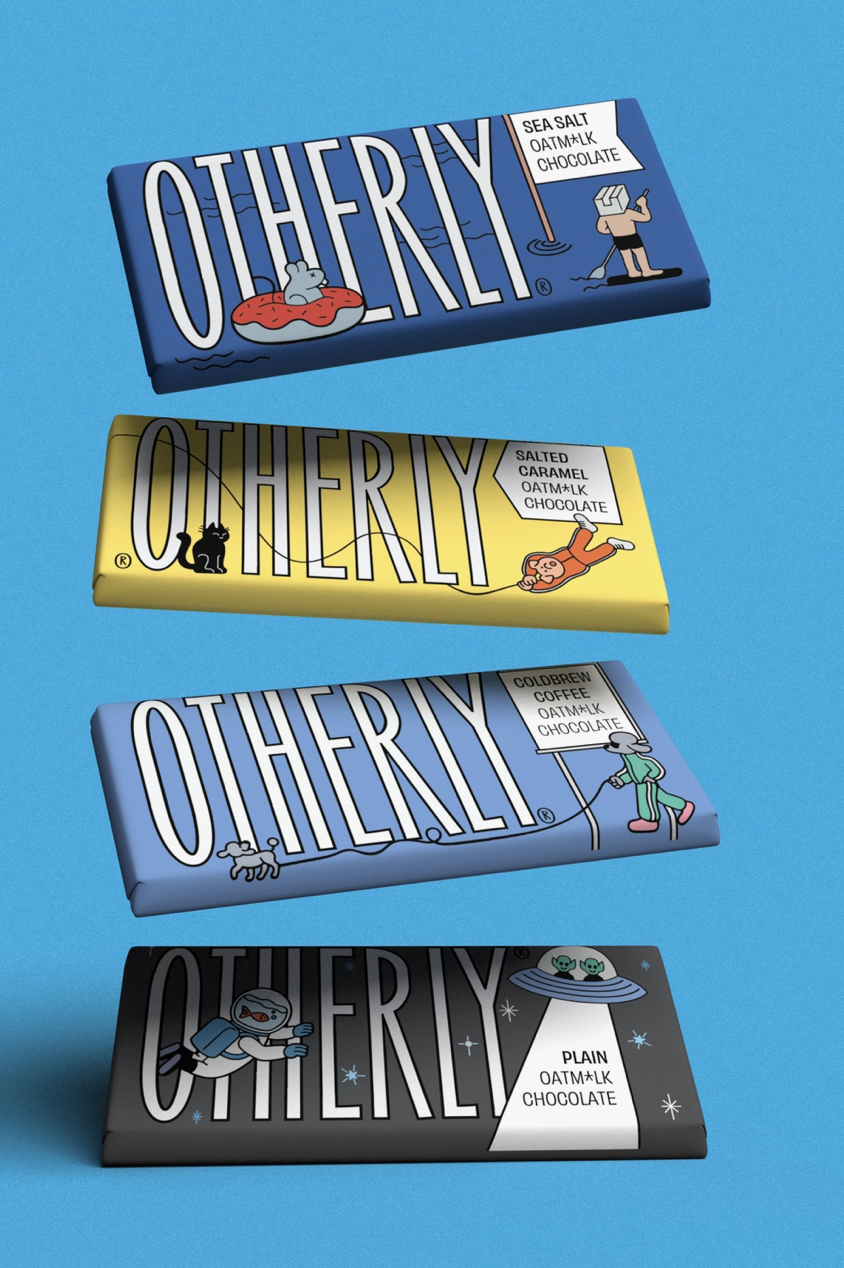 Otherly Oatmilk Chocolates, 25g | Riverdel, The Original Vegan Cheese ...
